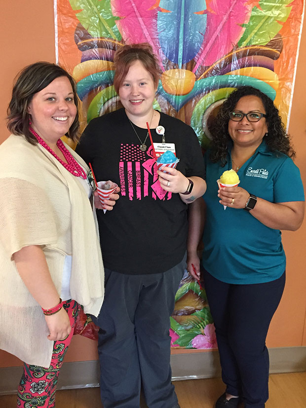 National Nursing Home Week: Luau